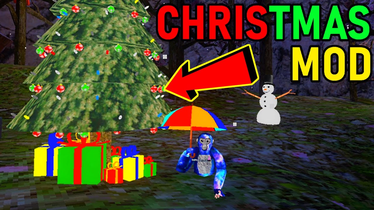 Bringing CHRISTMAS Back to Gorilla Tag VR? | Gorilla Tag Christmas Mod ...