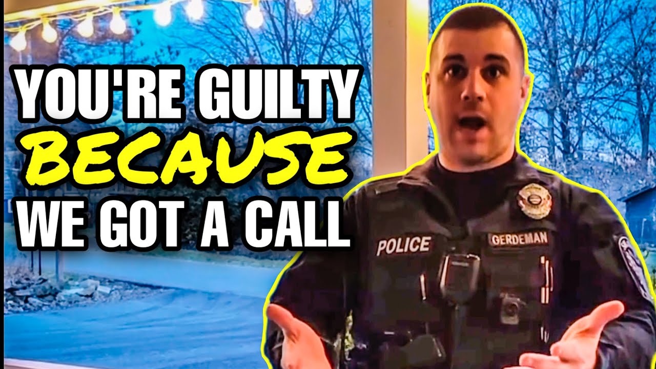 Neighbor Calls Cops On Me - YouTube