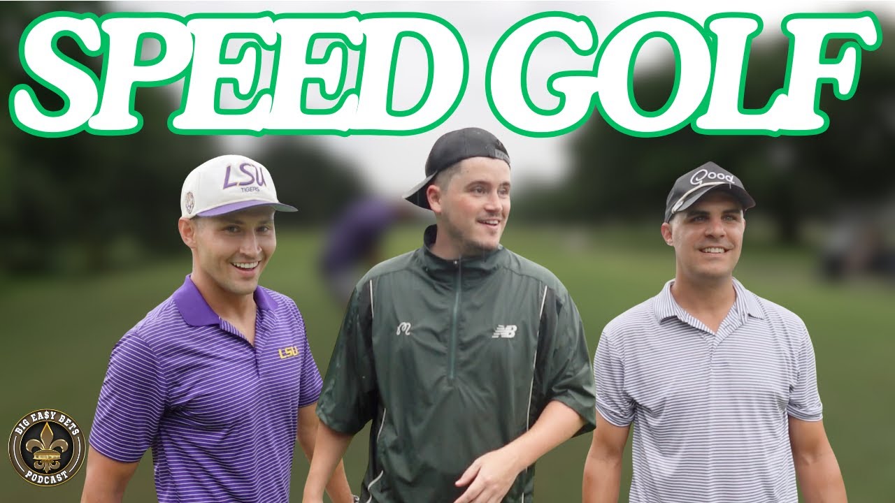 SPEED GOLF: We Compete To See Who is The Fastest Golfer - YouTube