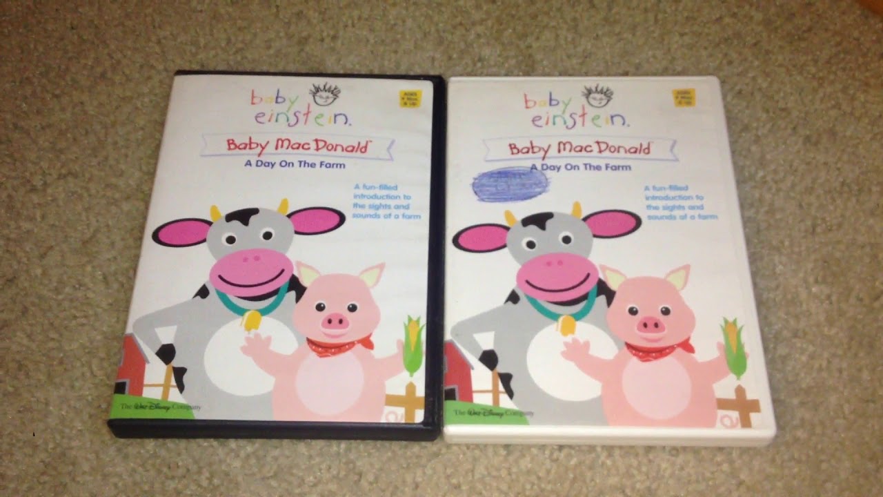 Comparison Video: Baby MacDonald A Day On The Farm (2003/2004) DVD ...