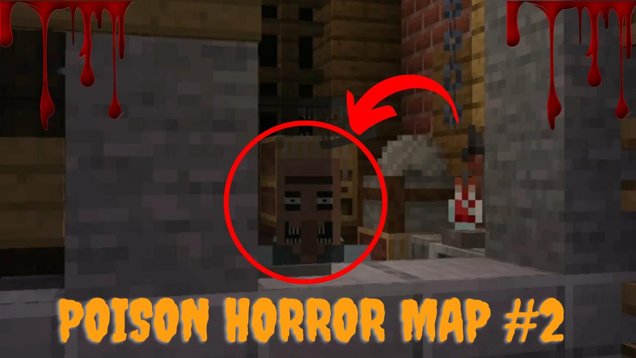 Will You Survive THE SCARIEST poison HORROR MAP in Minecraft! MyGame #2 ...