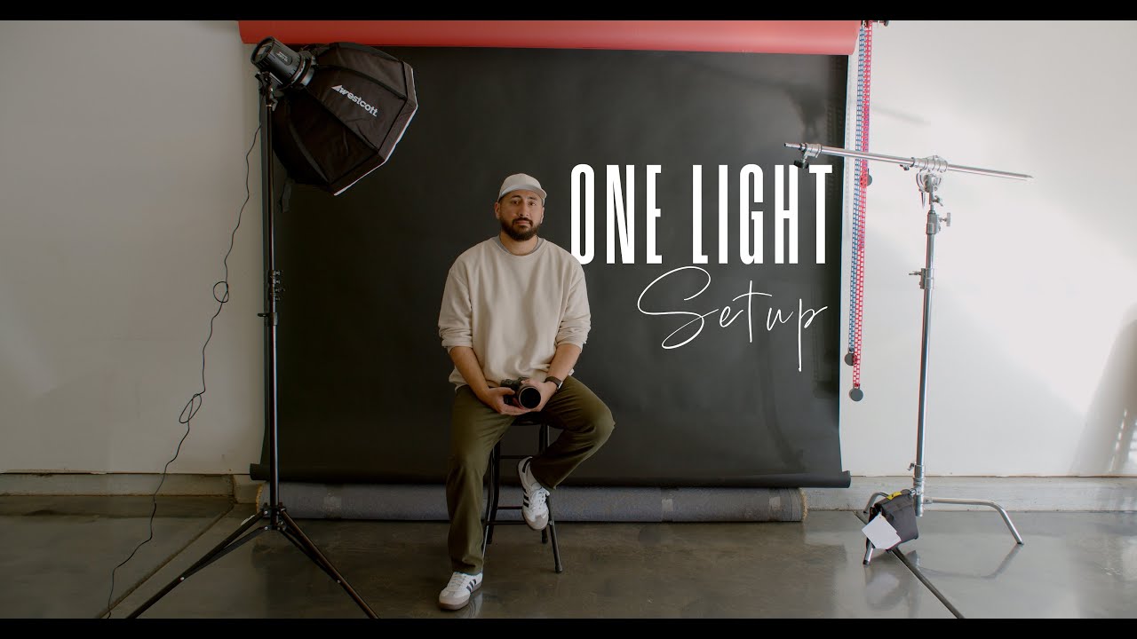 One light setup for Photography & Videography - Westcott U60-B ...