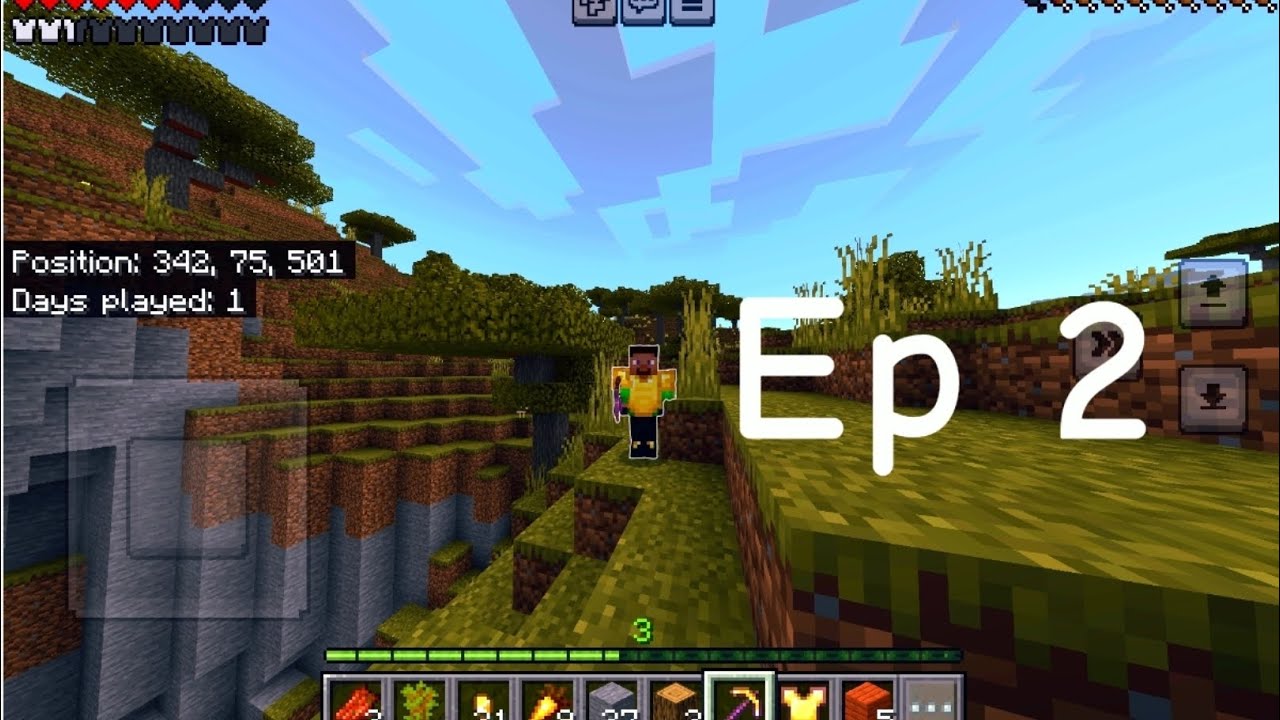 playing Minecraft Ep 2 - YouTube