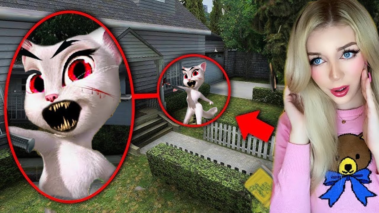 If You See Creepy TALKING ANGELA Outside Your House, RUN AWAY FAST ...