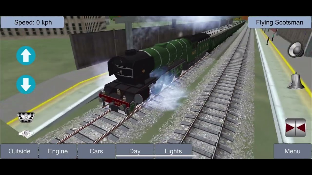 THE FLYING SCOTSMAN TRAIN SIM (4K) - YouTube