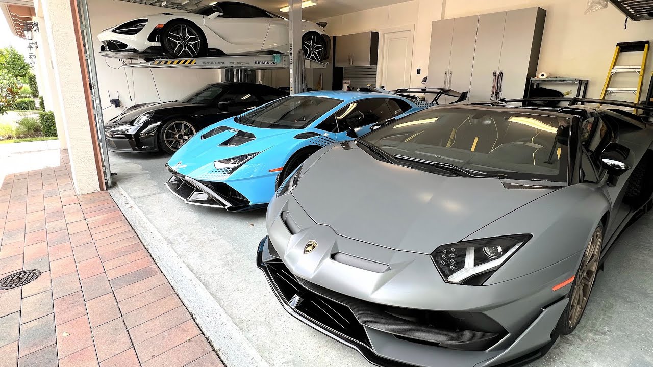 Here's How You Can Afford A Supercar Garage Like This! - YouTube