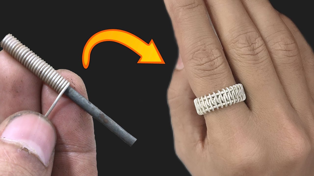How I made a ring out of wire - YouTube