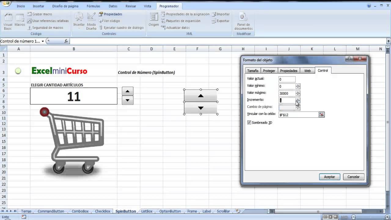 Control de Número - YouTube