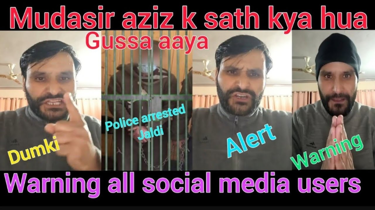 mudasir aziz na public ko apna sara raaz bola warning all kashmiri ...