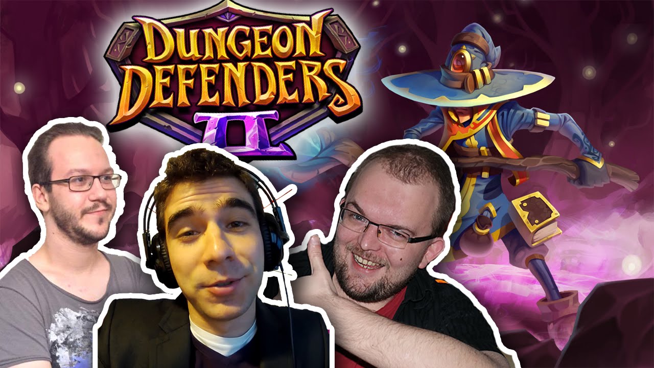 Dungeon Defenders 2 - Ignacy & Mkrr vs KANAŁY - YouTube