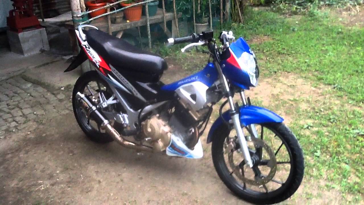 namban pipe suzuki raider 2006 - YouTube