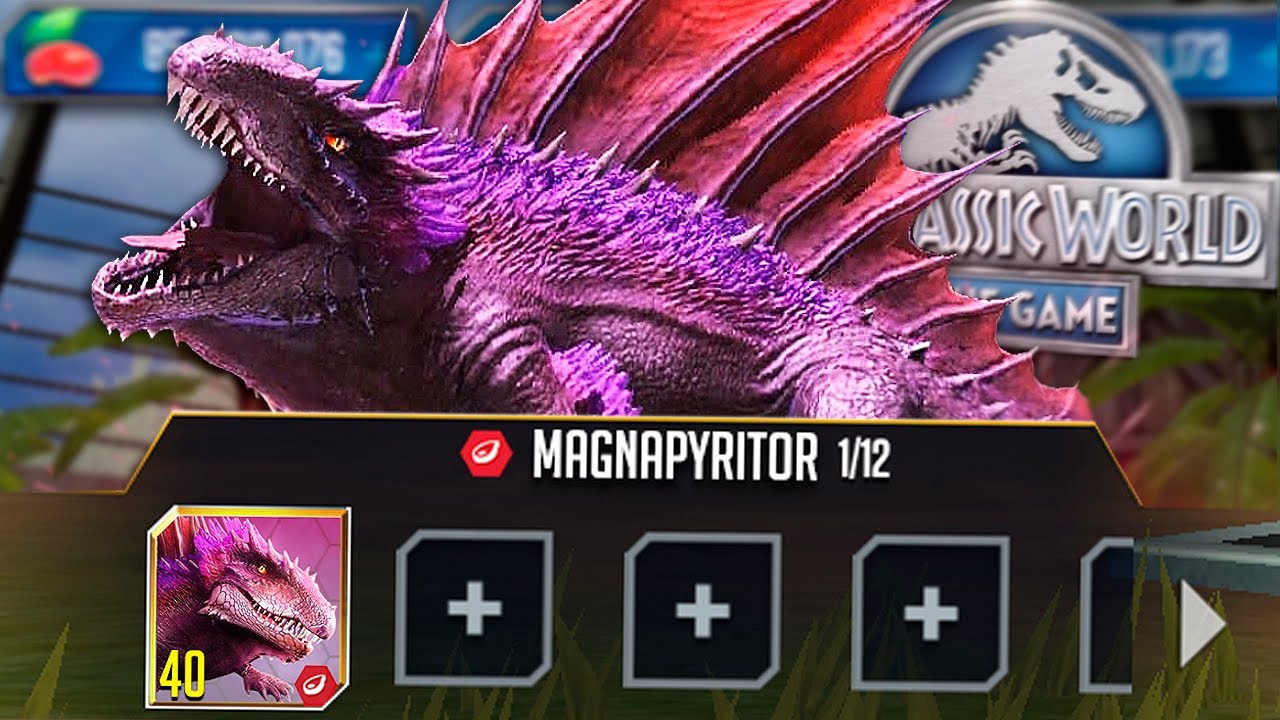 NEW SUPER-HYBRID MAGNAPYRITOR UNLOCKED!? - Jurassic World - The Game ...