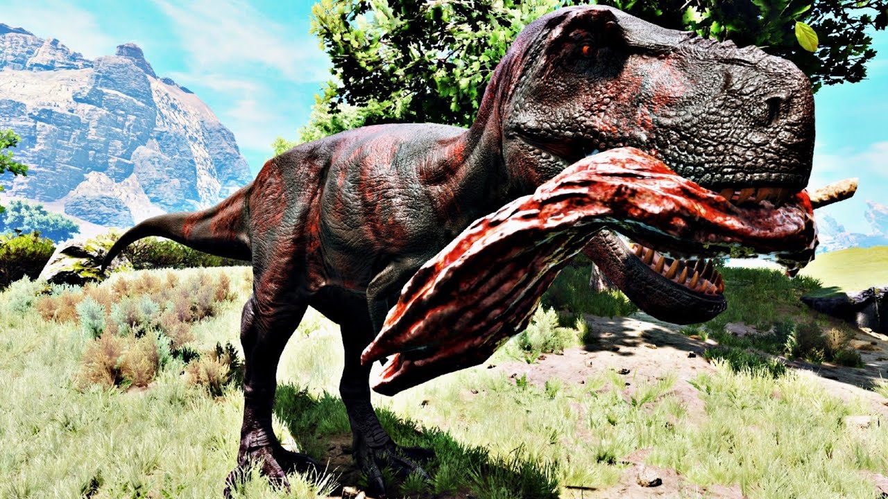 Path of Titans - T Rex gameplay #10 - YouTube