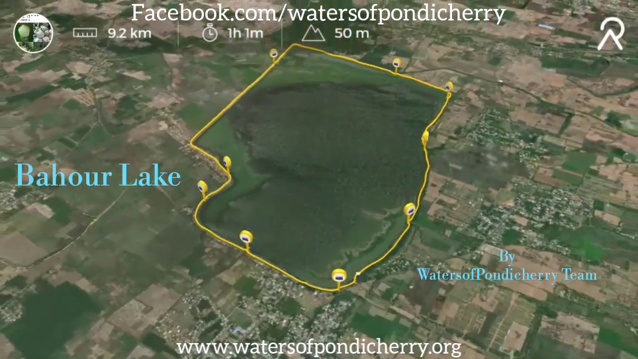 Walk To Save a Lake - The Bahour Lake (Tank), Puducherry - T68 - YouTube