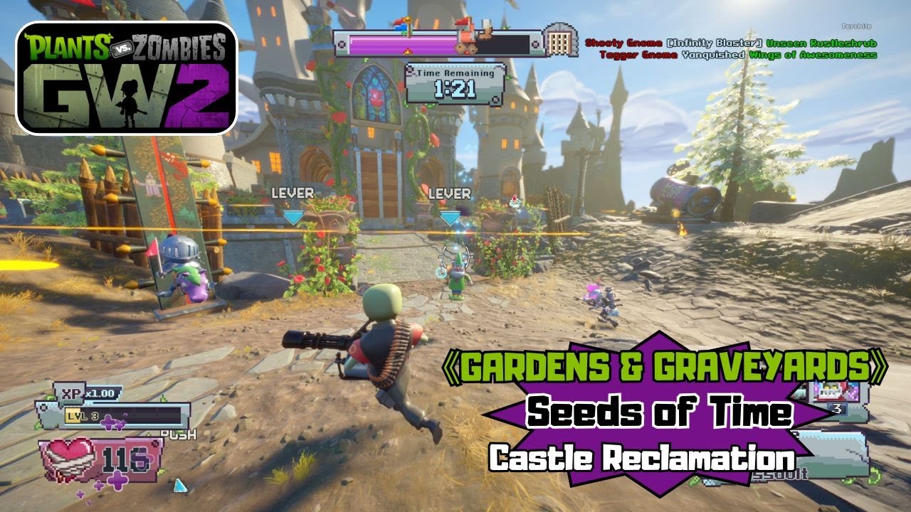 PvZ GW 2 |《GARDENS & GRAVEYARDS》Seeds of Time | Castle Reclamation ...