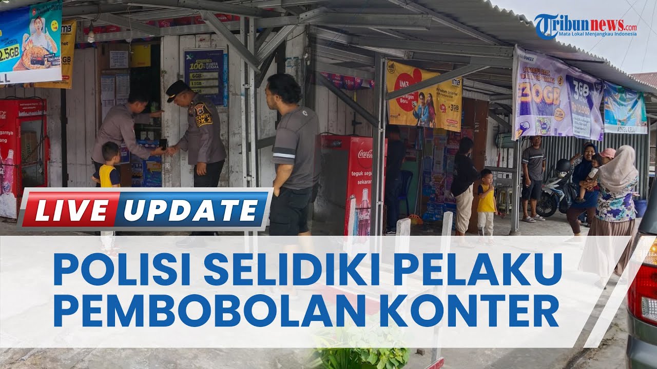 Pembobol Konter Handhphone di Jalan Lettu Mad Daud Dibekuk Polres ...