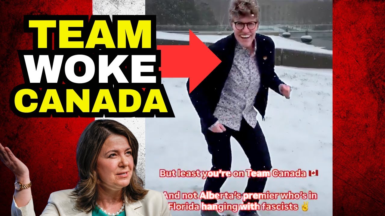Team Woke Canada: Alberta NDP MLA Is Deranged Over Ben Shapiro - YouTube