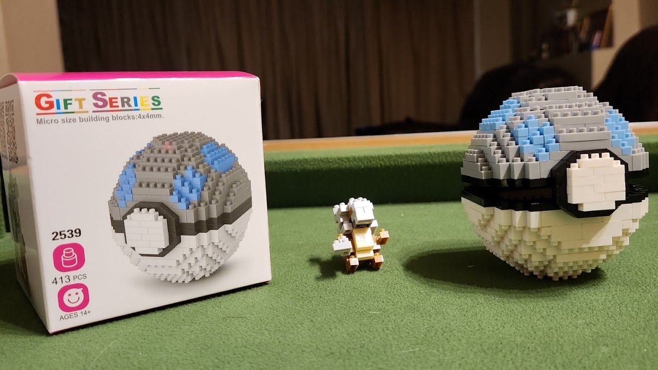 BUILDING A 413 PCS POKÉMON BALL | FULL VIDEO (X8 SPEED) - YouTube
