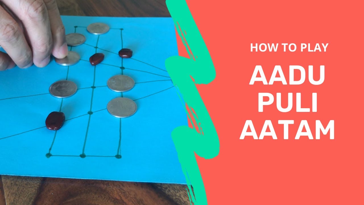 How to play Aadu Puli Aatam (Game of Tiger and Goats) - YouTube