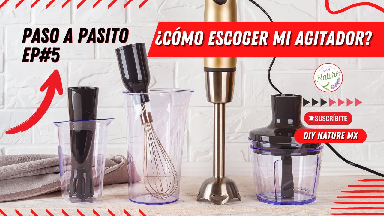 Paso a pasito EP #5 - ¿Cómo escoger mi agitador en cosmética? - YouTube