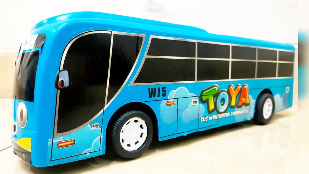 UNBOXING DAN REVIEW BUS TOYA PART 2 | TOYA BUS, TAYO BUS - YouTube