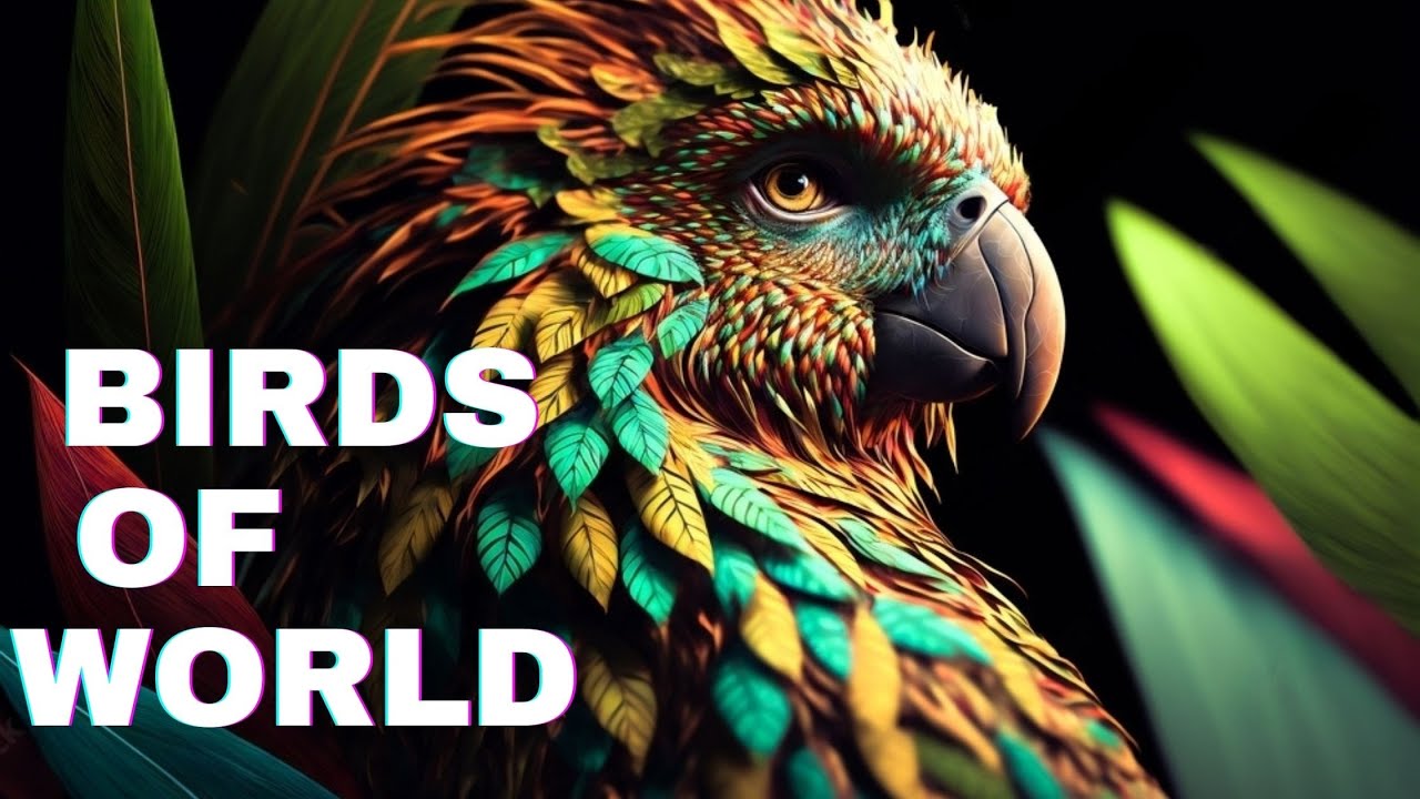 The World of BIRDS in 4K ( 4K HDR 60fps Dolby Vision ) nature sounds ...