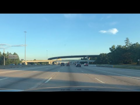 Driving from Highway 242, Conroe Texas to Meadowedge Ln., Spring Texas ...
