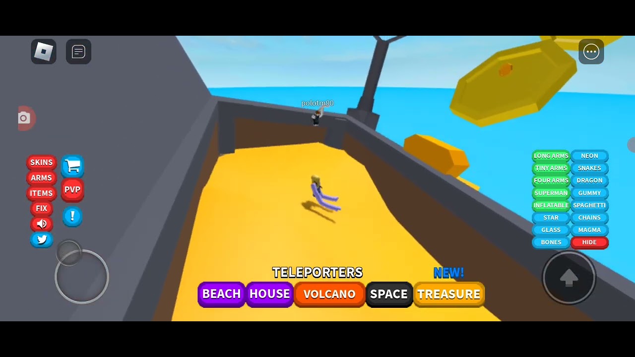 Roblox noob arm game 327 - YouTube