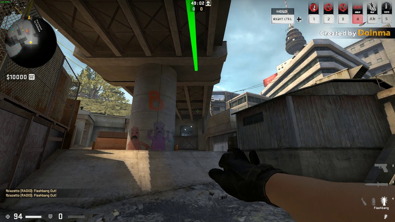 KVRA Flahsbang Sapão (Monster) TR Overpass CS:GO - YouTube