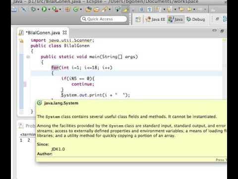 Java Lesson 19 - For Loop - part 2 (break, continue, exit) - YouTube