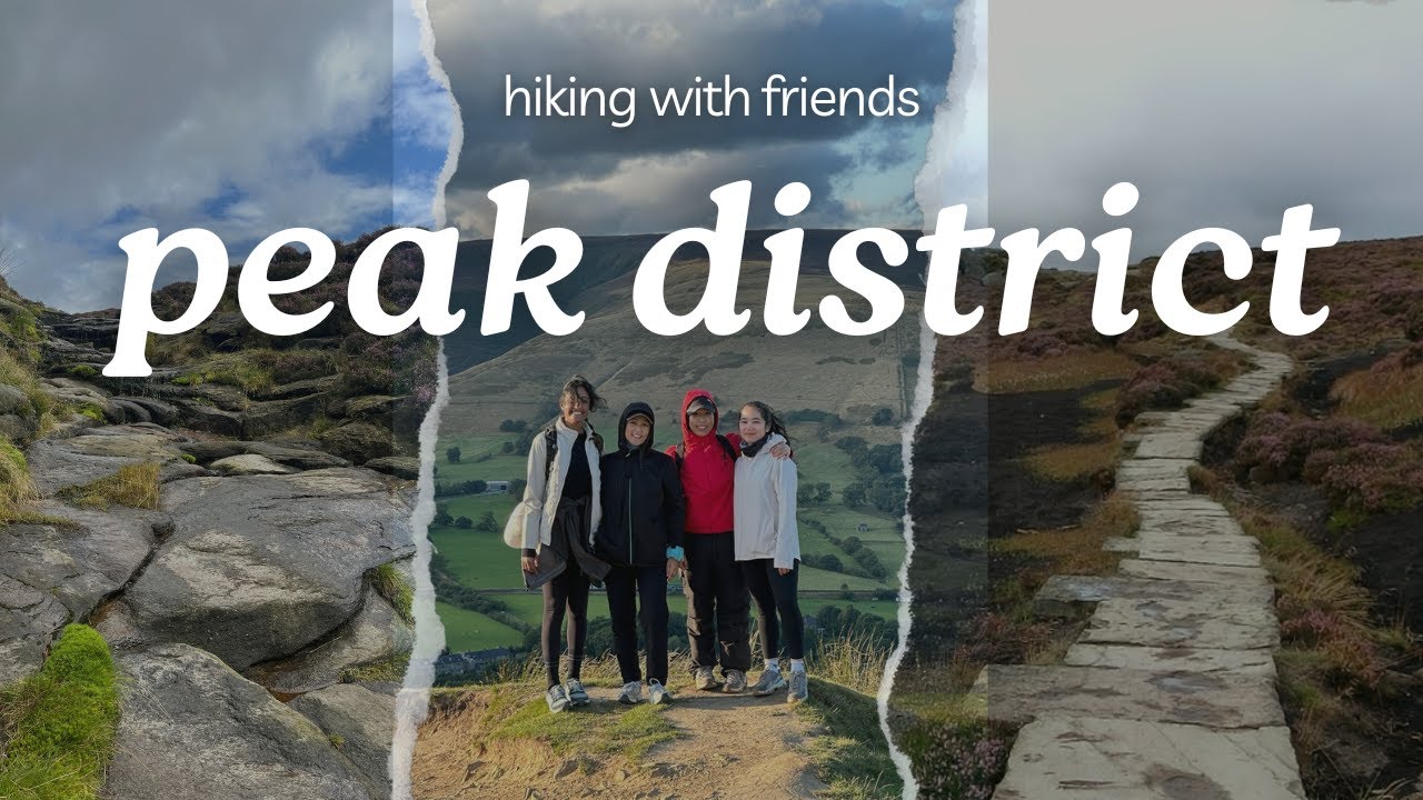 hiking in the peak district | mam tor, jacob's ladder, grindslow knoll ...