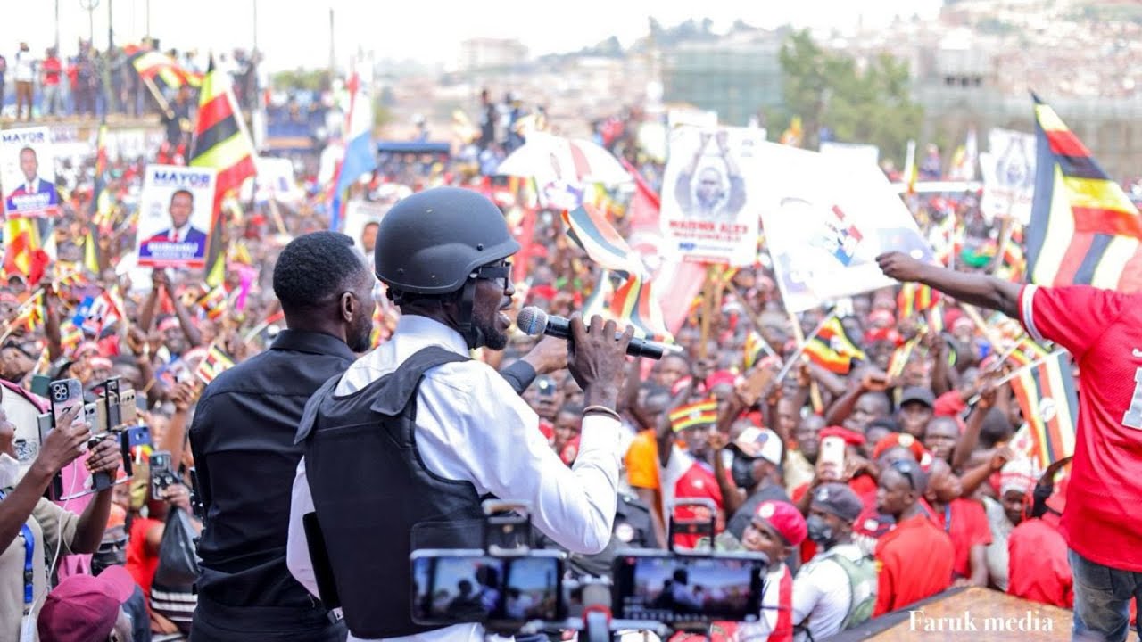 HAPPENING NOW LIVE PRESIDENT BOBI WINE LIVE IN LAKAYI / KYOTERA ON ...
