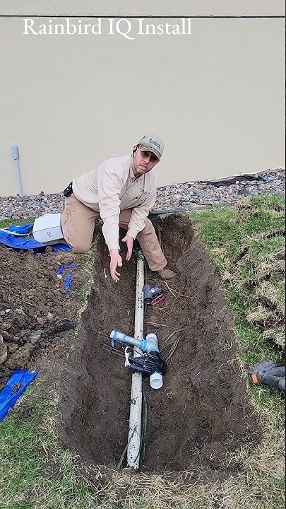 Installing Rainbird IQ with Flow Sensor - YouTube