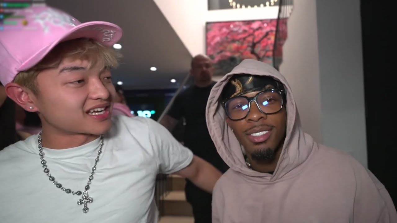 Jason MEETS D4vd At PlaqueBoyMax Party! - YouTube