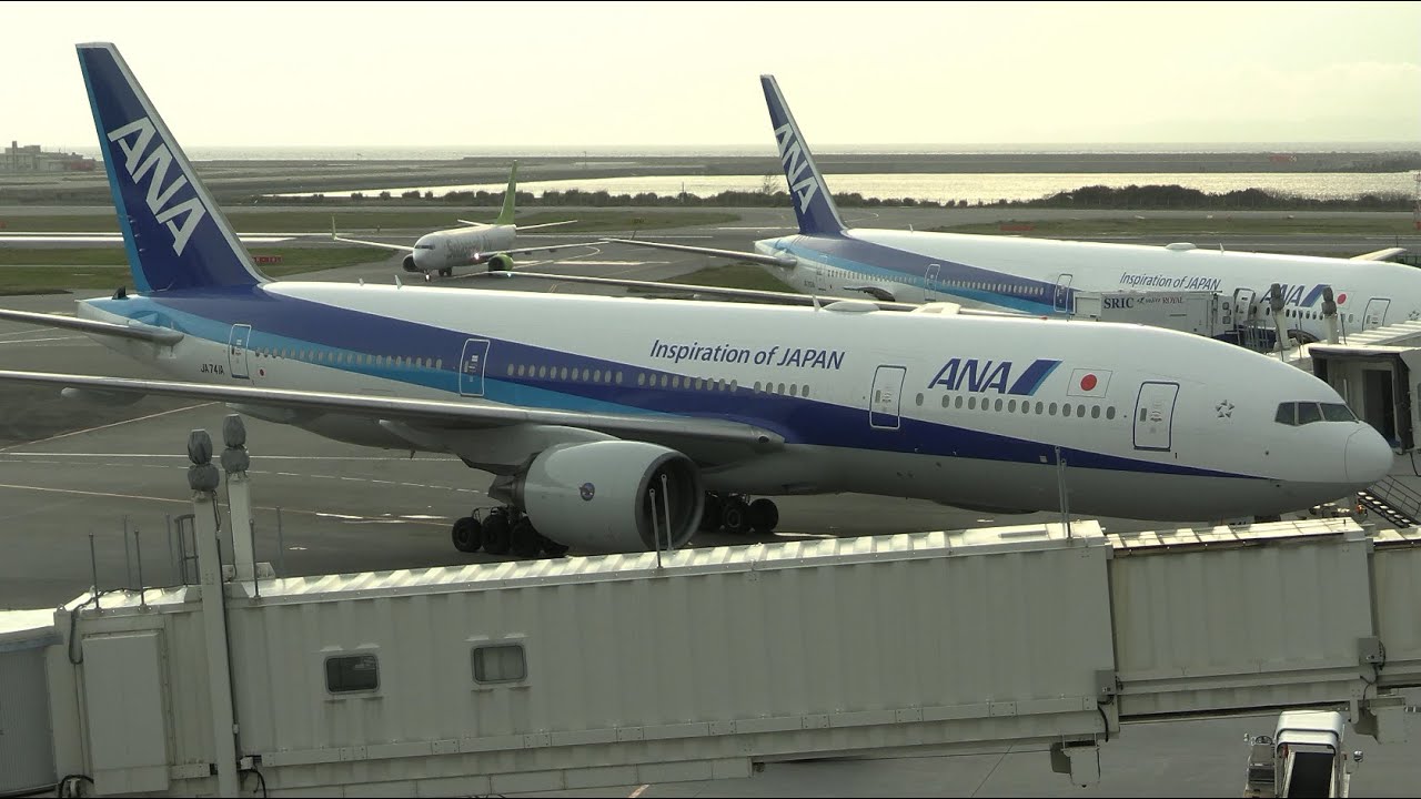 THE SIGHT OF JAPAN 1/2 : Flight onboard ANA B 777-281ER JA741A from ...