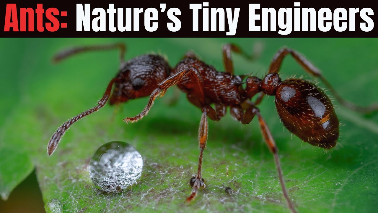 Ants: Nature’s Tiny Engineers - How They Build Complex Colonies - YouTube