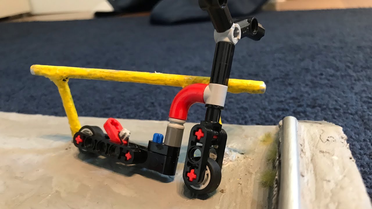 How to make a Lego finger scooter moc with working brakes!! tutorial ...