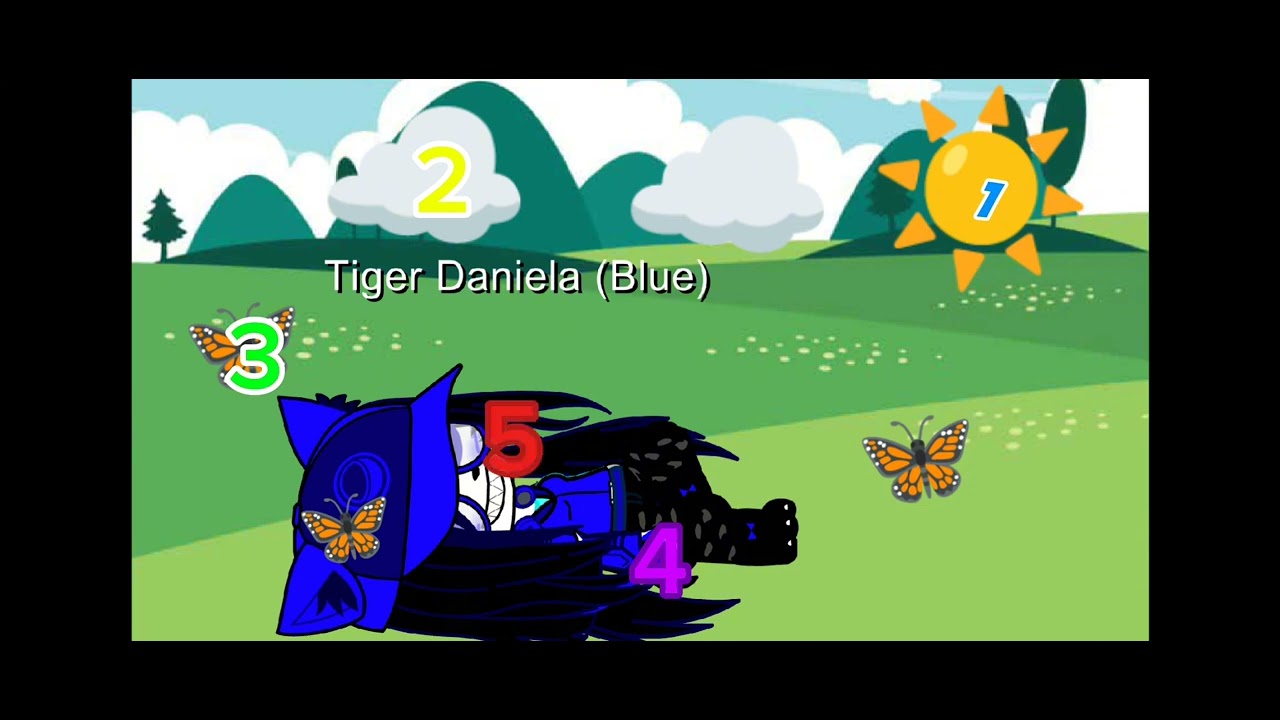 Tiger Daniela (Blue) of Numbers Nursery Remake See & Spy Counting book ...