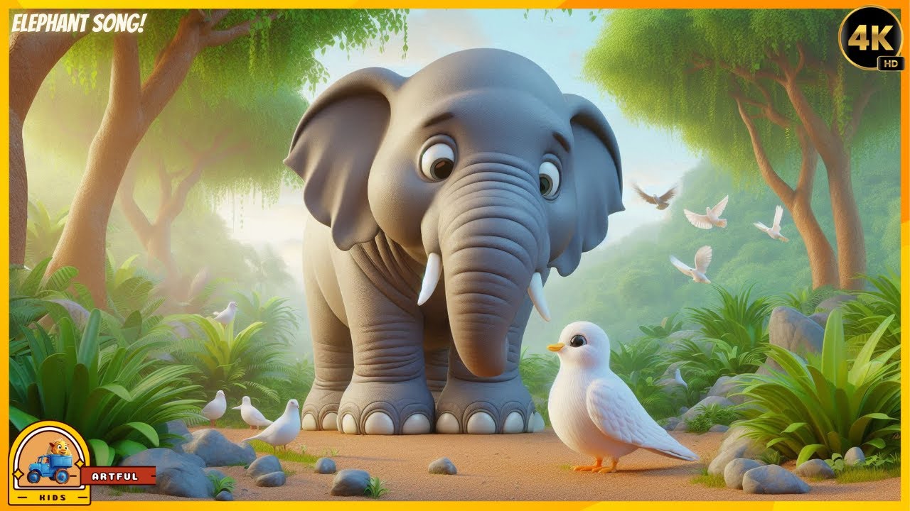 Elephants Song For Kids | Artful Animation - YouTube