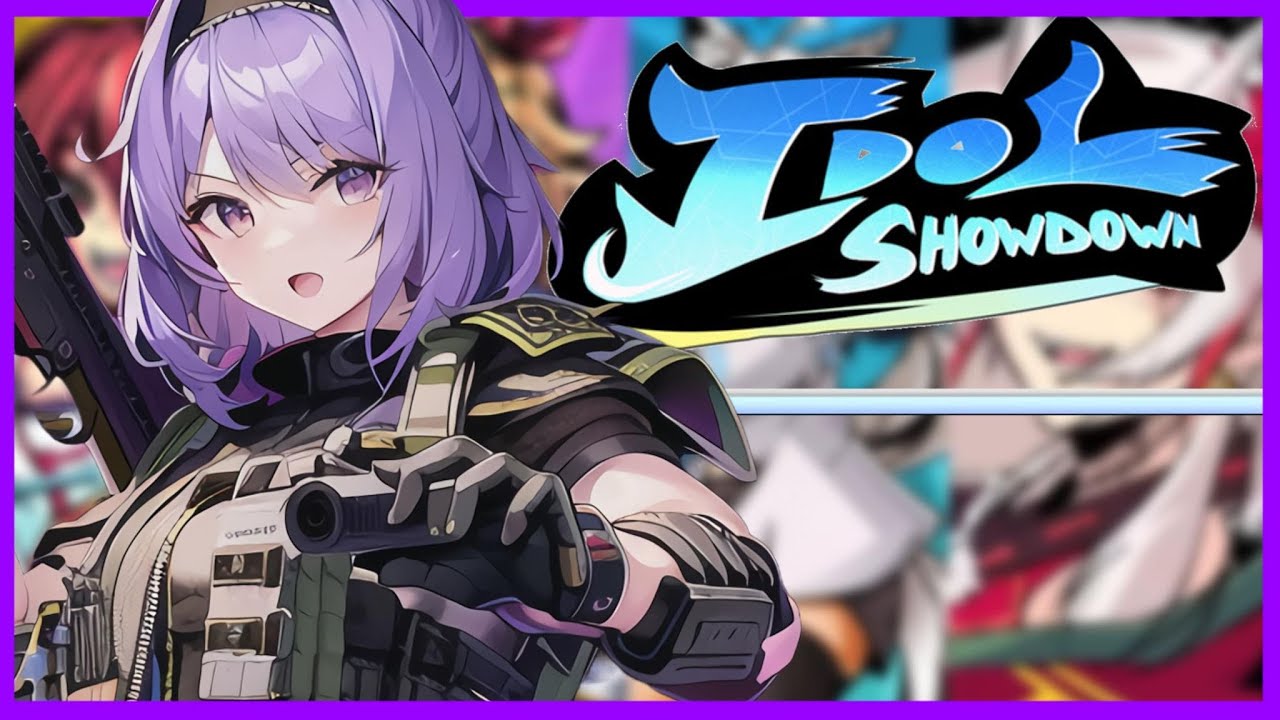 完全初見Idol ShowDown 超帥的HOLO同人格鬥遊戲【Idol ShowDown】 - YouTube