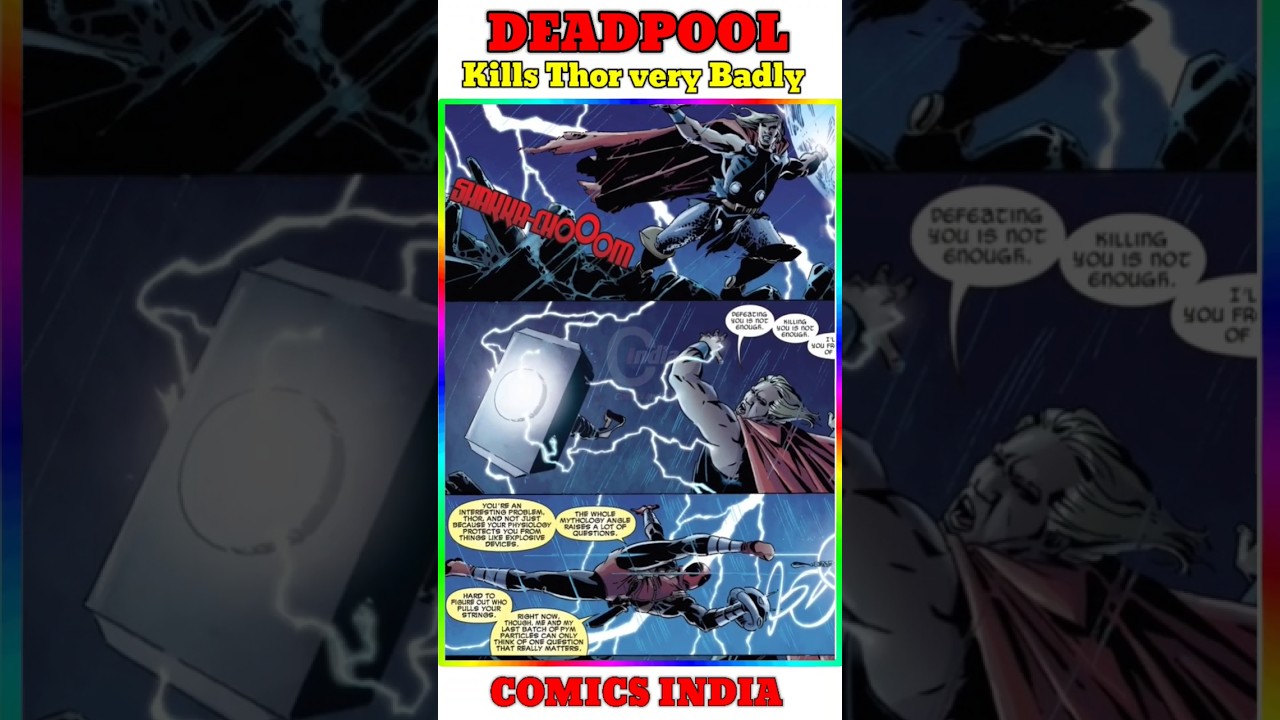 Deadpool Kills The Marvel Universe Thor