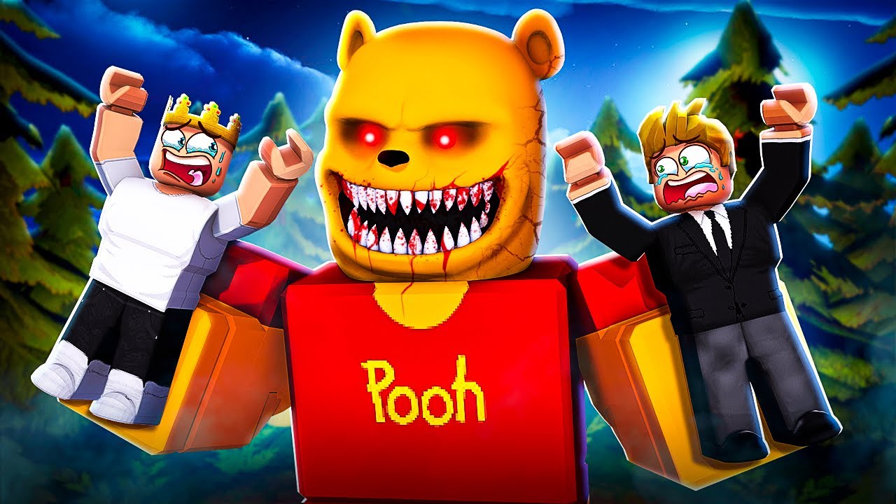Scary POOH STORY In Roblox - YouTube