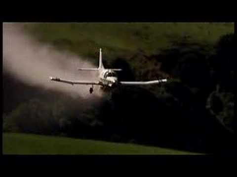 PAC 750XL- Extreme Cropduster Cineflex Aerial Footage - YouTube