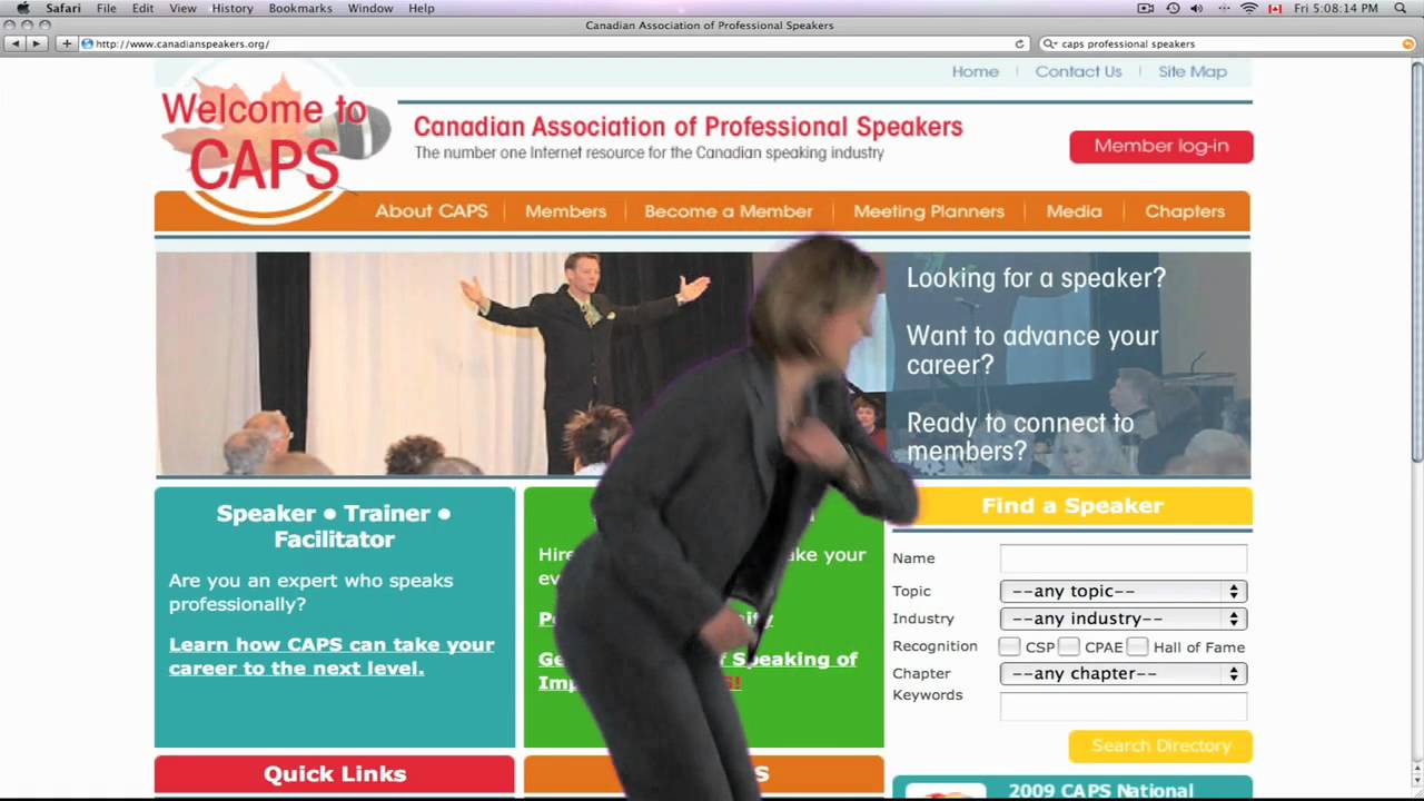 CAPS Website and Convention Promo - YouTube