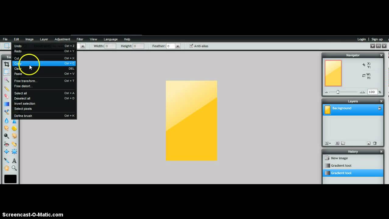 How to fade a piture into it's background - YouTube