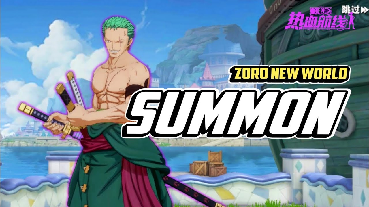 🔥Lucky Summon Zoro New World • One Piece Fighting Path - YouTube