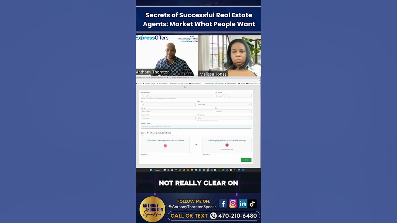 Secrets of Successful Real Estate Agents: Market What People Want - YouTube