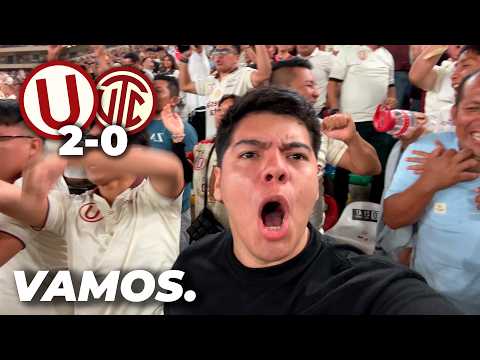 UNIVERSITARIO 2 - 0 UTC *VICTORIA IMPORTANTE* - REACCIÓN DESDE EL ESTADIO