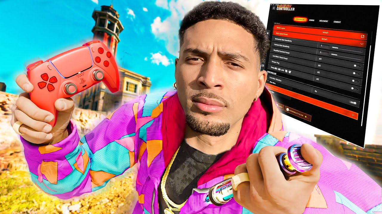 The *BEST* settings for CONTROLLER movement and aim 🎮 - YouTube