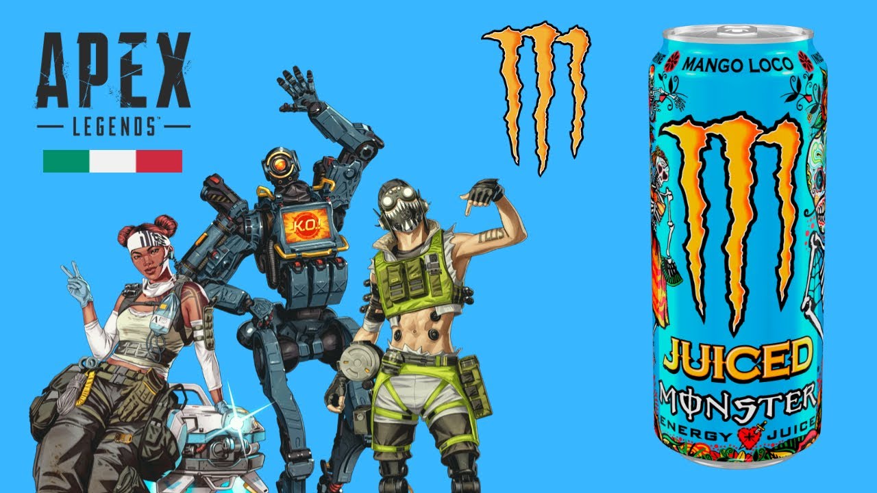 Monster Mango Loco | APEX Legends PROMO!!!🧡💙 Recensione {SKU: 0219 🇮🇹 ...